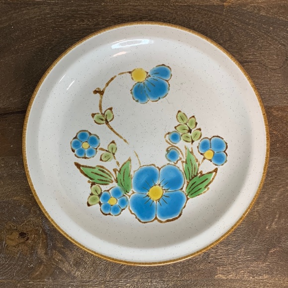 Vintage | Dining | Vintage Stoneybrook Blue Dawn Stoneware Dinner ...
